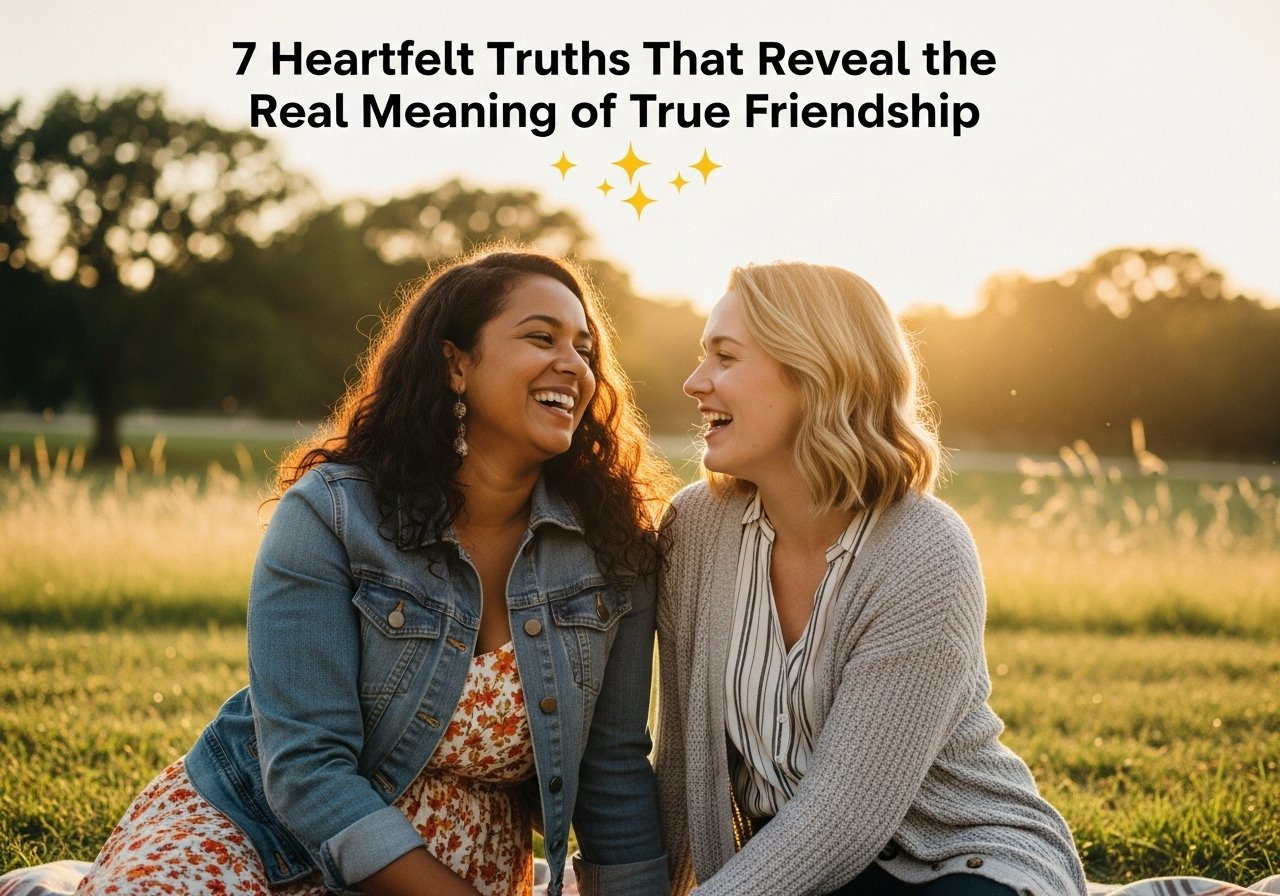 7 Heartfelt Truths That Reveal the Real Meaning of True Friendship ...